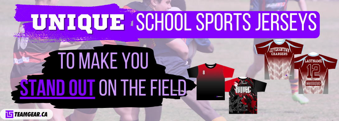 Unique School Sports Jerseys to Make You Stand Out on the Field
