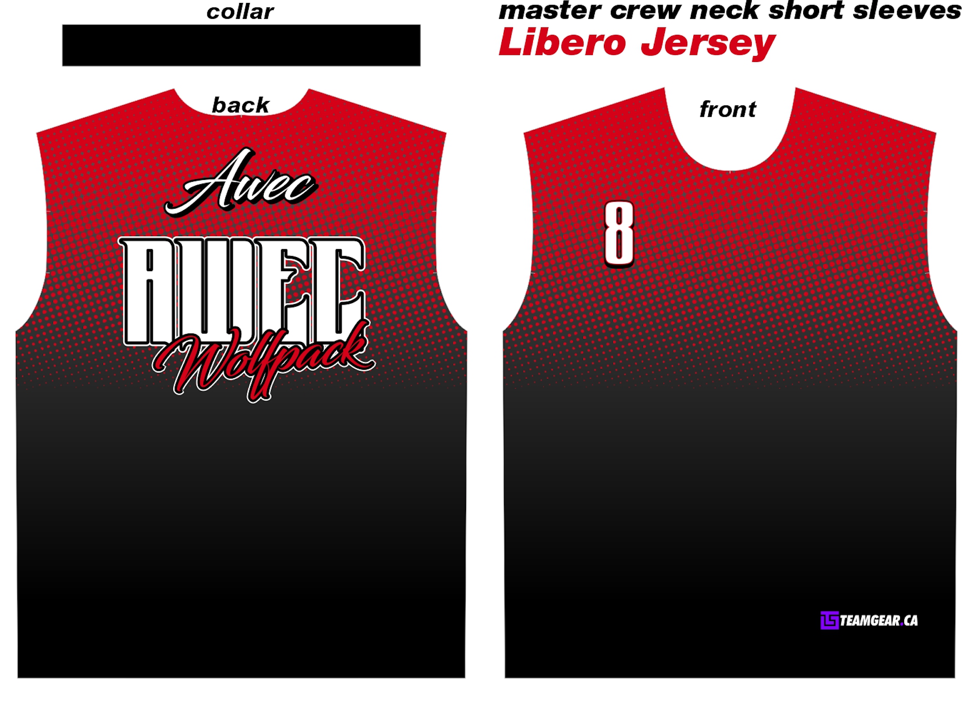 Custom Volleyball Jerseys - TeamGear.ca - Full Sublimation